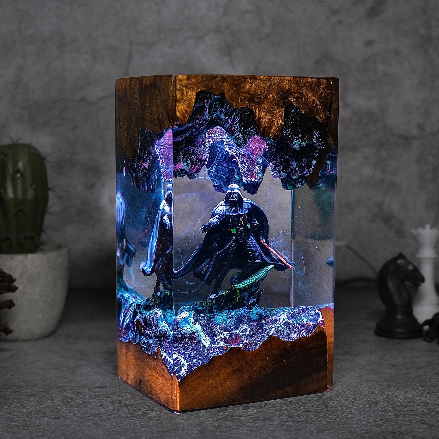 DARTH VADER Star Wars Resin Handmade Lamp